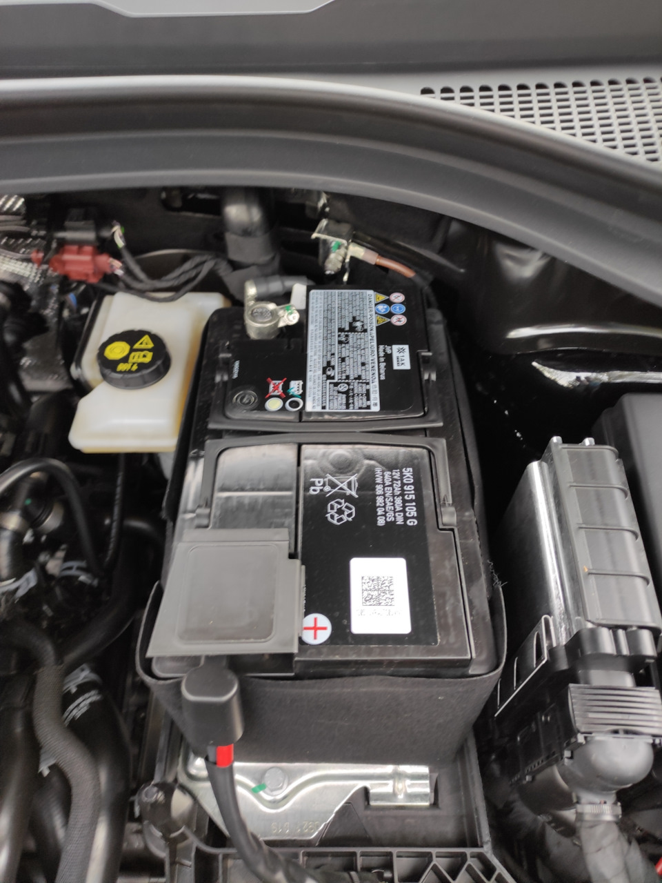 5K0915105G Батарея аккумуляторная VAG | Запчасти на DRIVE2