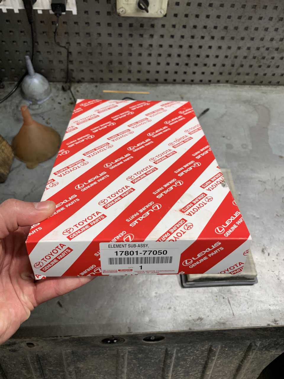 1780177050 Фильтр воздушный TOYOTA LEXUS | Запчасти на DRIVE2