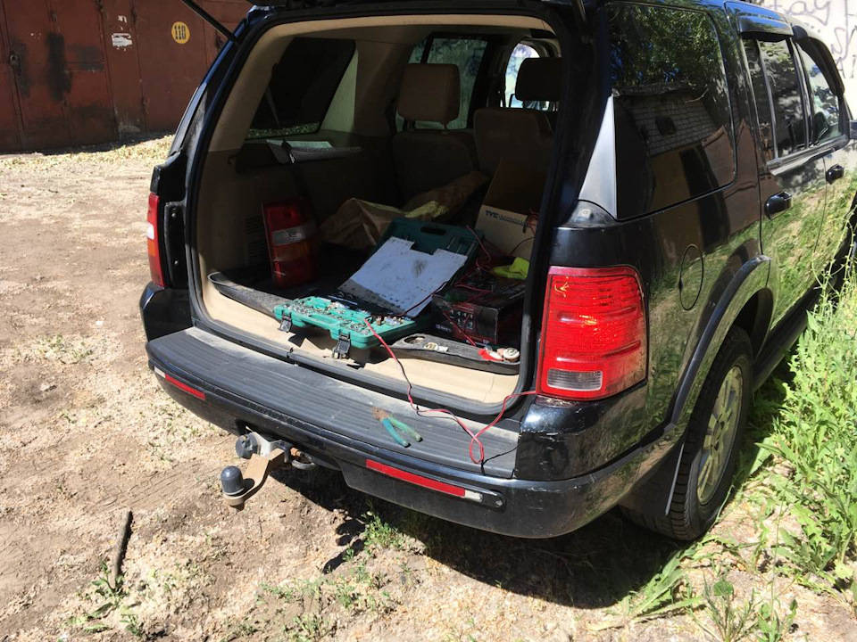 Запись#17. Американские фонари — Ford Explorer (4G), 4 л, 2008 года ...