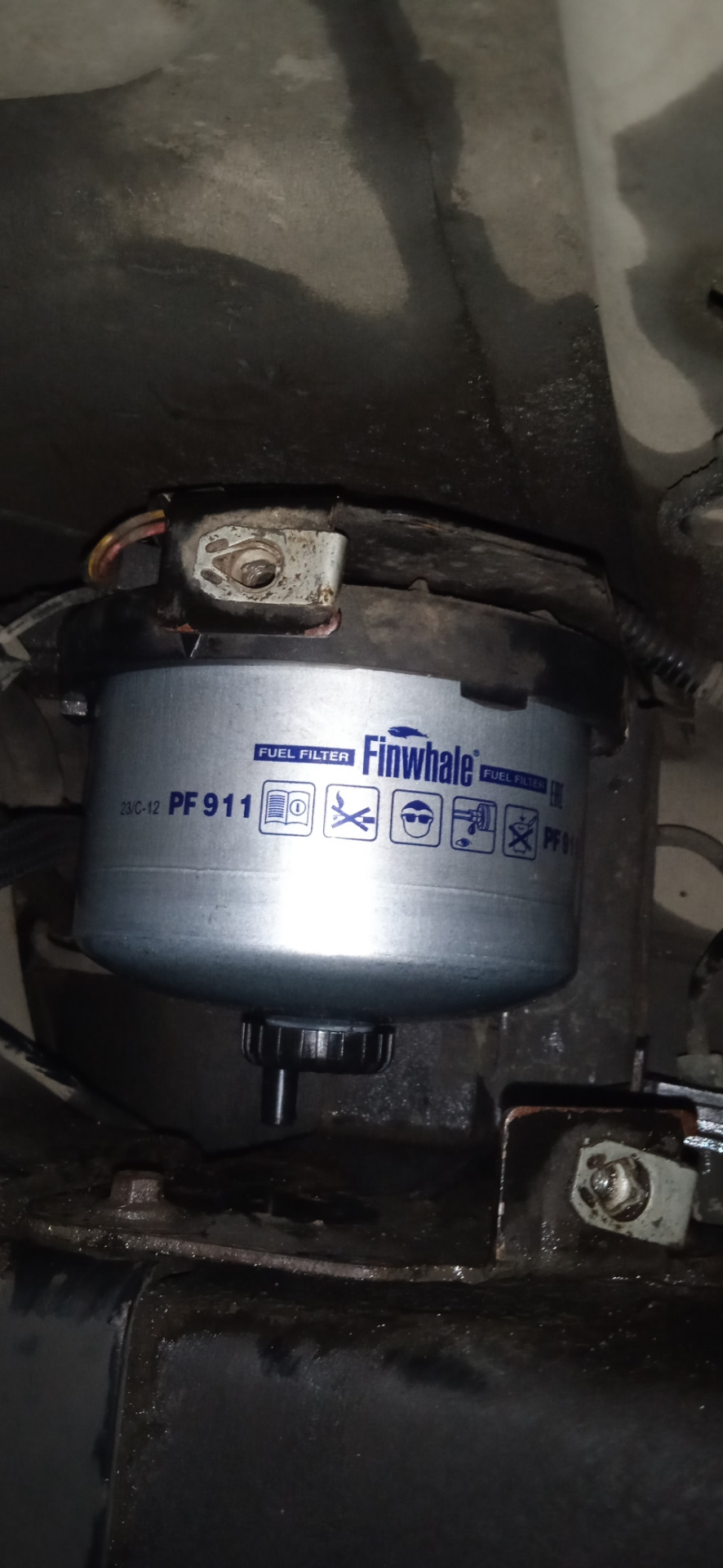 PF911 Фильтр топливный FINWHALE | Запчасти на DRIVE2