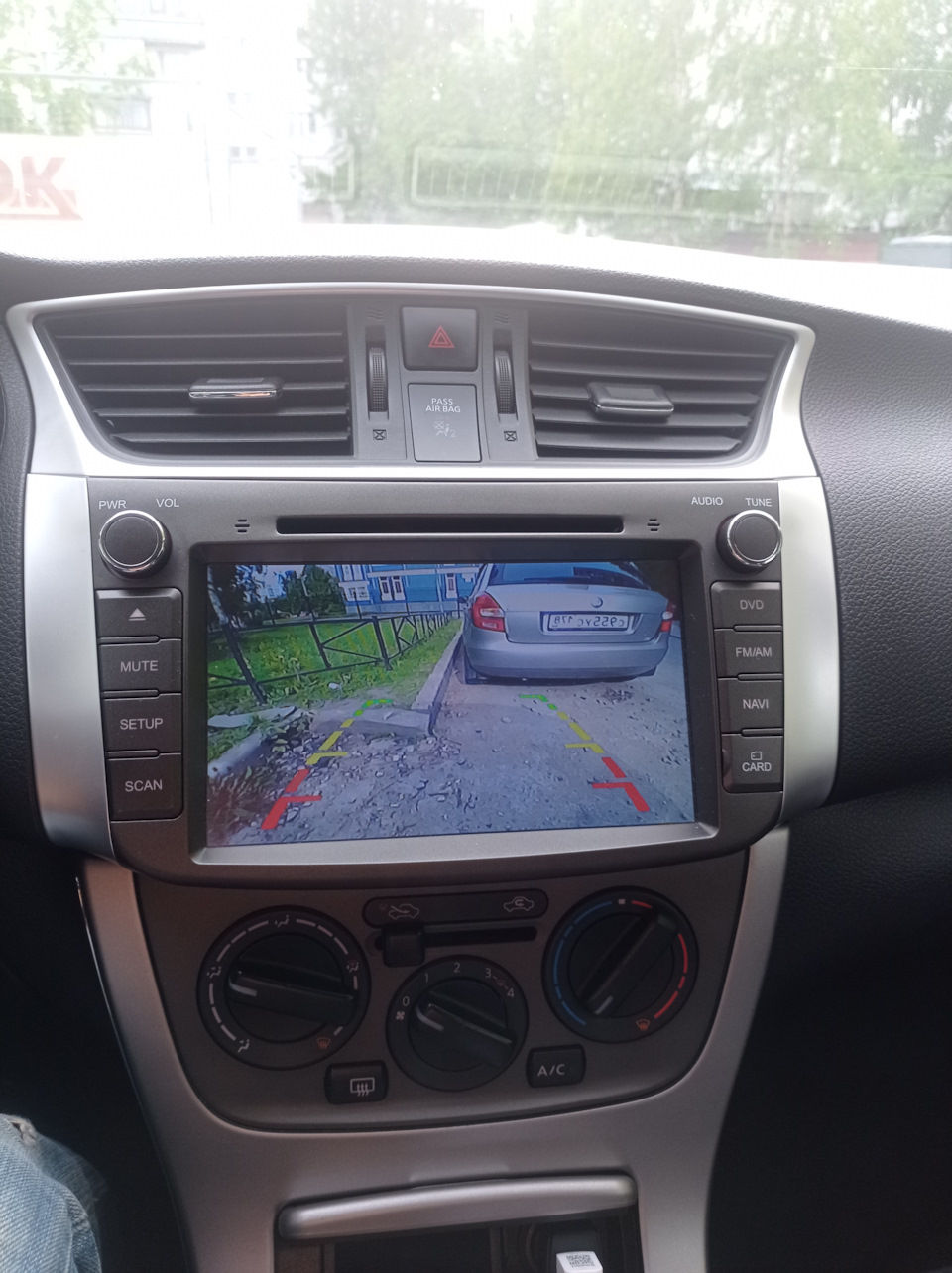 Камера заднего вида — Nissan Sentra (B17), 1,6 л, 2015 года ...