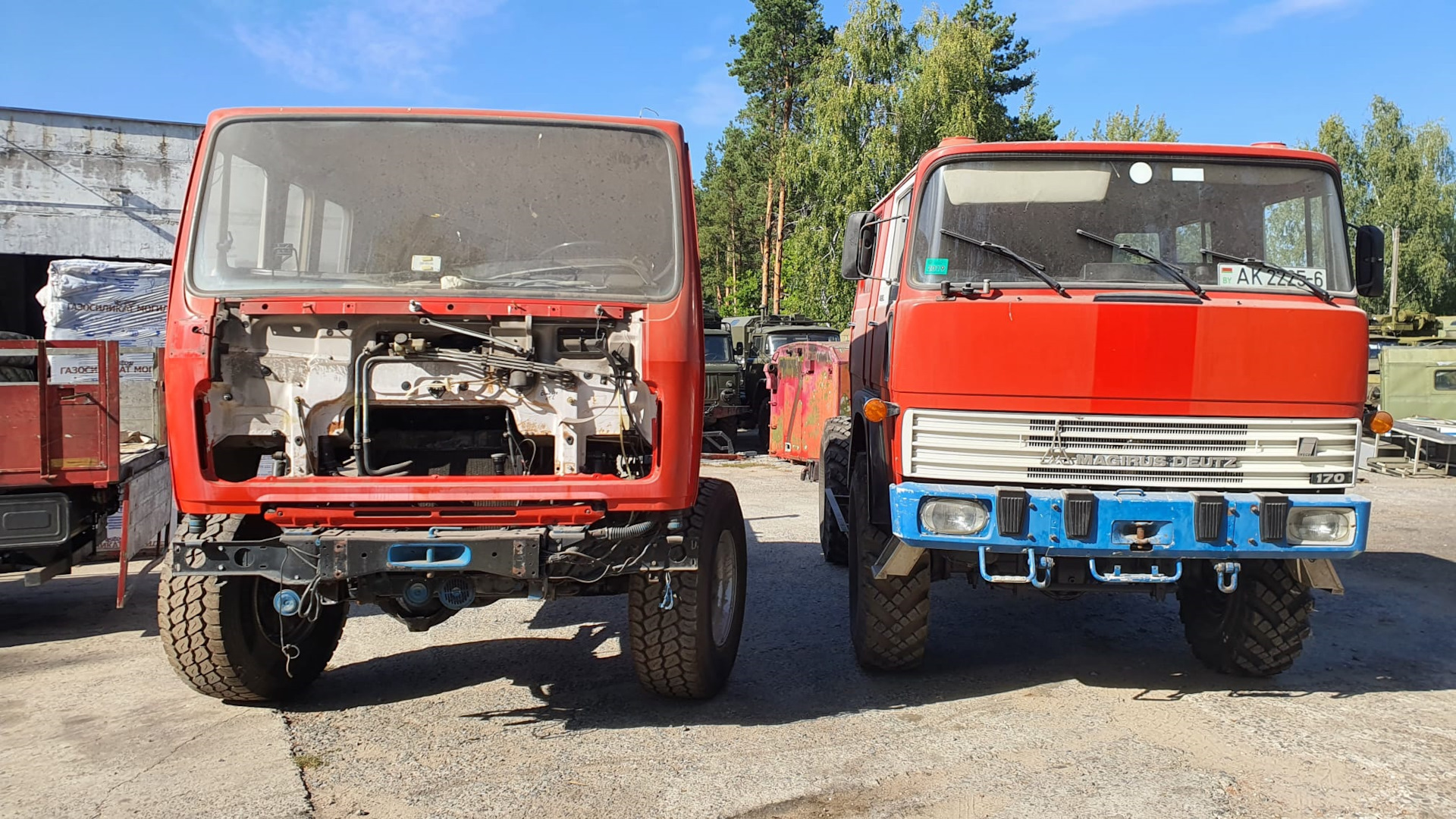 Mercedes + Magirus — Mercedes-Benz 1017 NG, 5,7 л, 1977 года | встреча ...