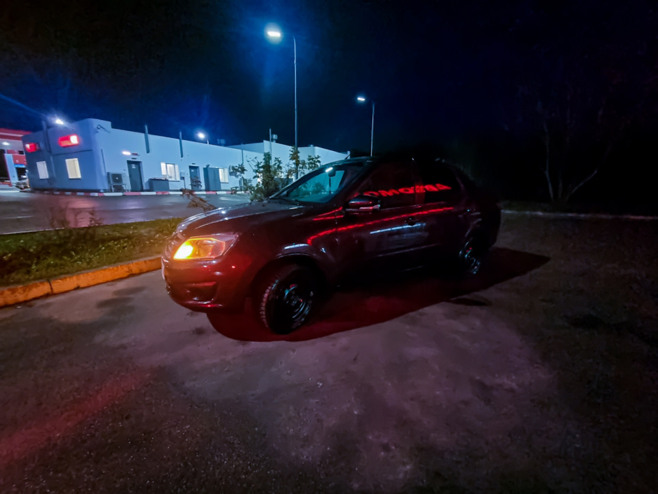 Переобувка на штампы — Lada Гранта (1G), 1,6 л, 2013 года | колёсные ...