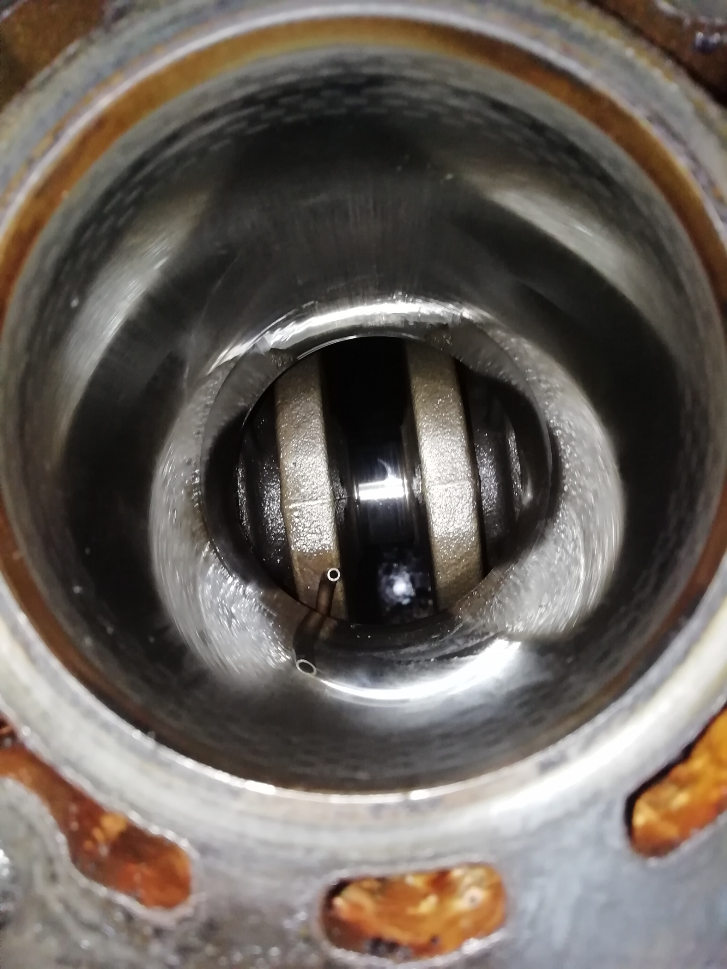 2.Блок, Коленвал.КРД на пол шишечки. — Chevrolet Aveo 5-door (1G), 1,4 ...