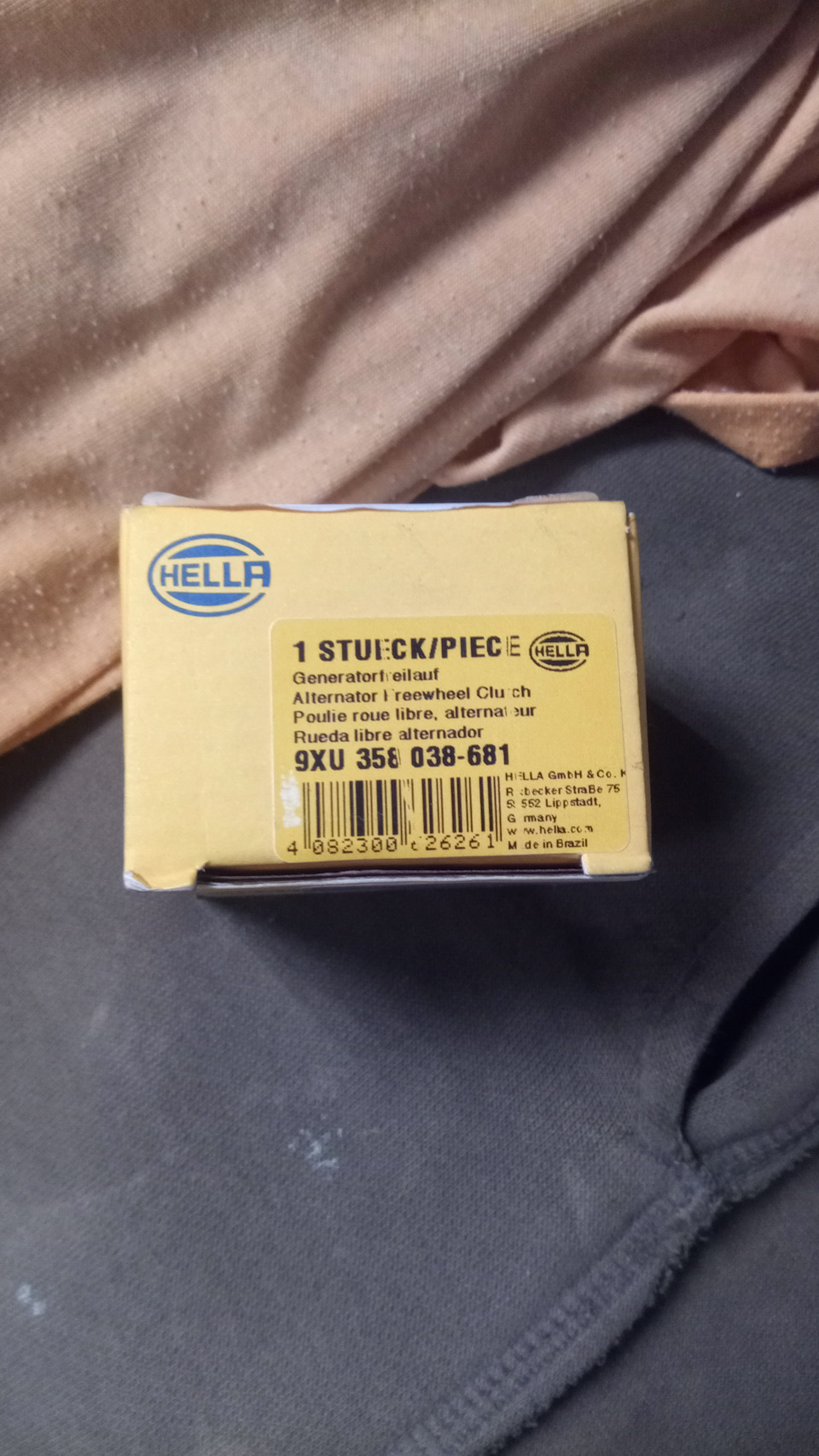 9XU358038681 Шкив генератора HELLA | Запчасти на DRIVE2