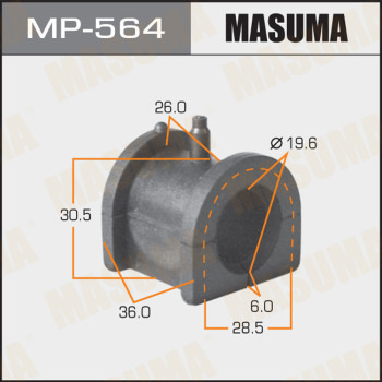 MP564 Втулка стабилизатора MASUMA | Запчасти на DRIVE2