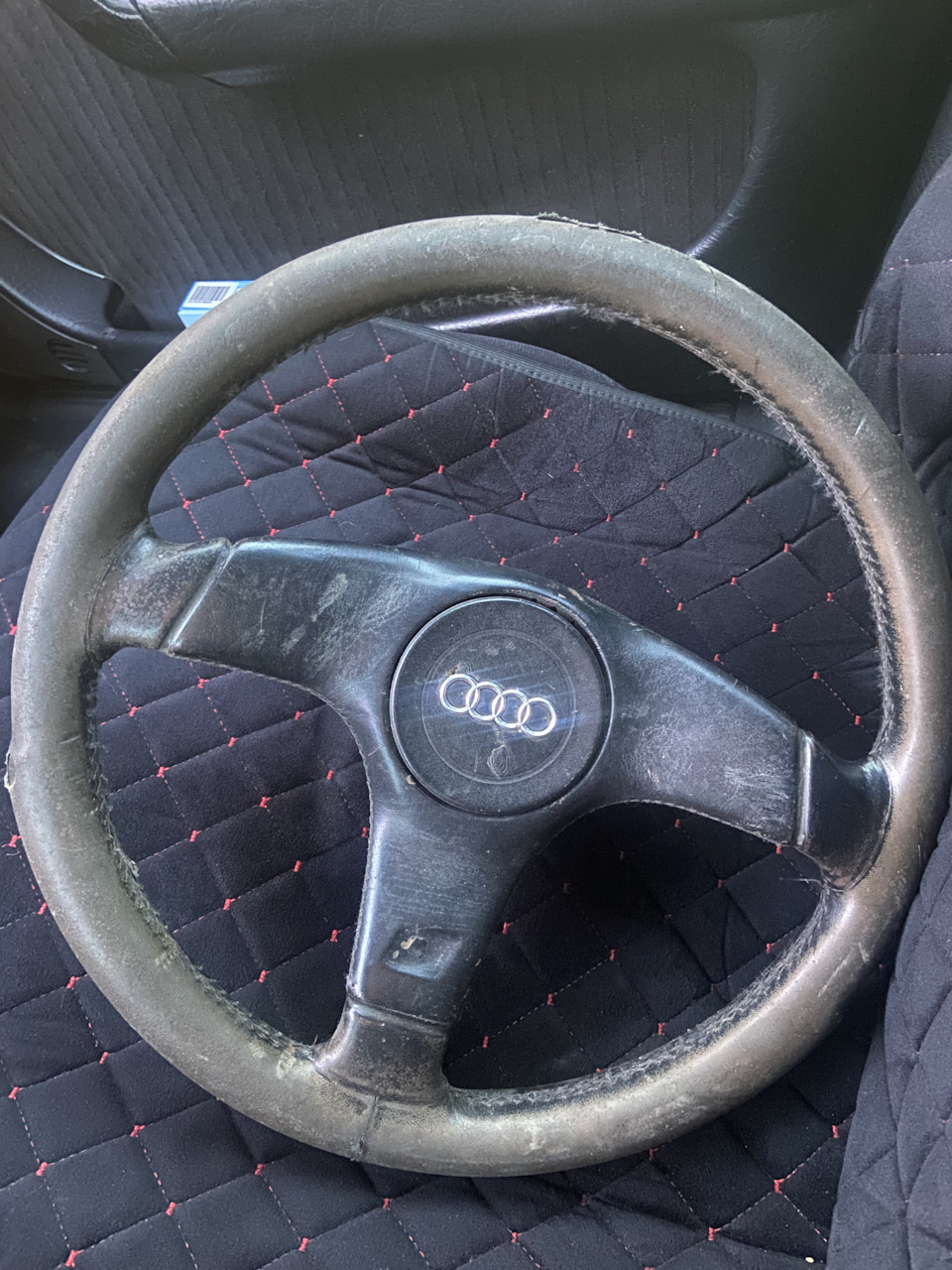 Руль Nardi — Audi 100 (C4), 2,3 л, 1994 года | тюнинг | DRIVE2