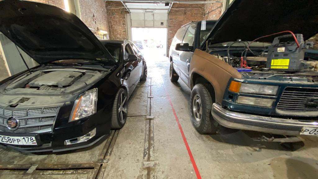 Замена масла в ДВС и свечей | American Dream — Cadillac CTS (2G), 3,6 л ...