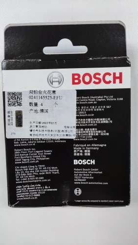 0241145523 СВЕЧА ЗАЖИГАНИЯ Y5KPP332 (0.7), 1ШТ BOSCH | Запчасти на DRIVE2