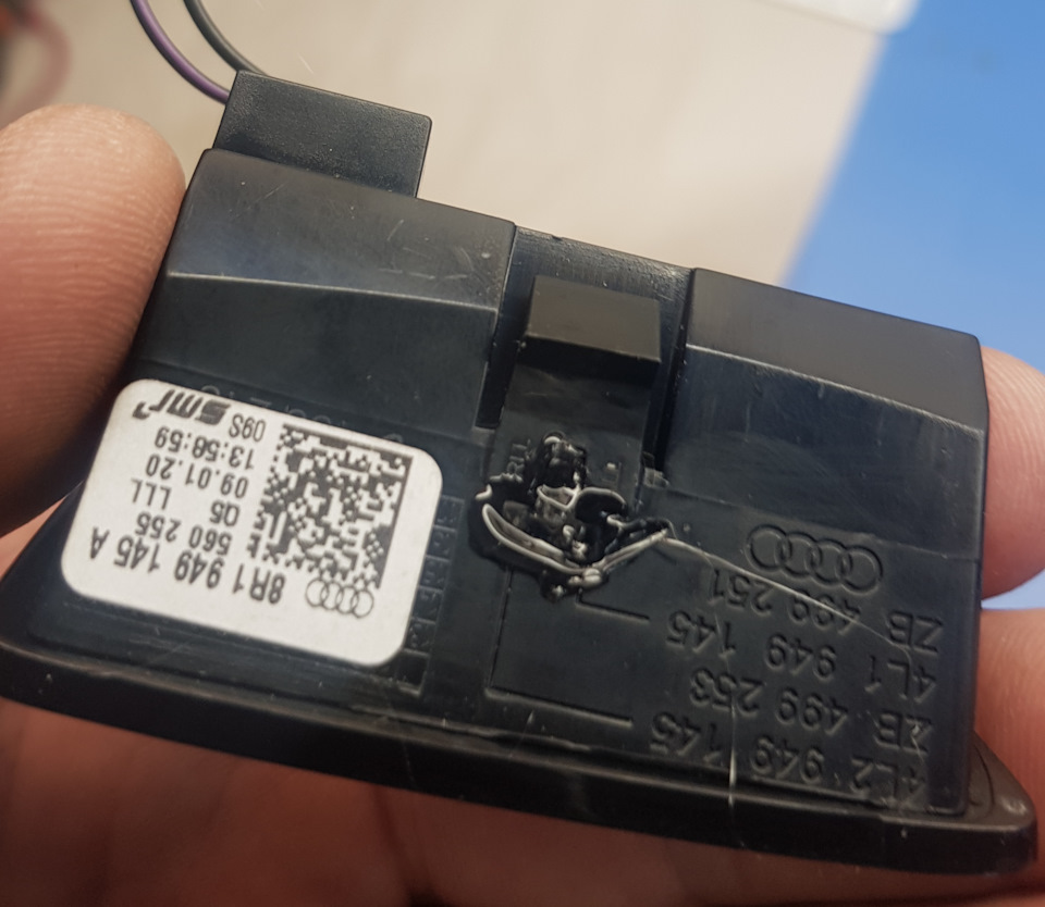 Восстановил систему контроля слепых зон — Audi Q7 (1G), 3 л, 2009 года ...