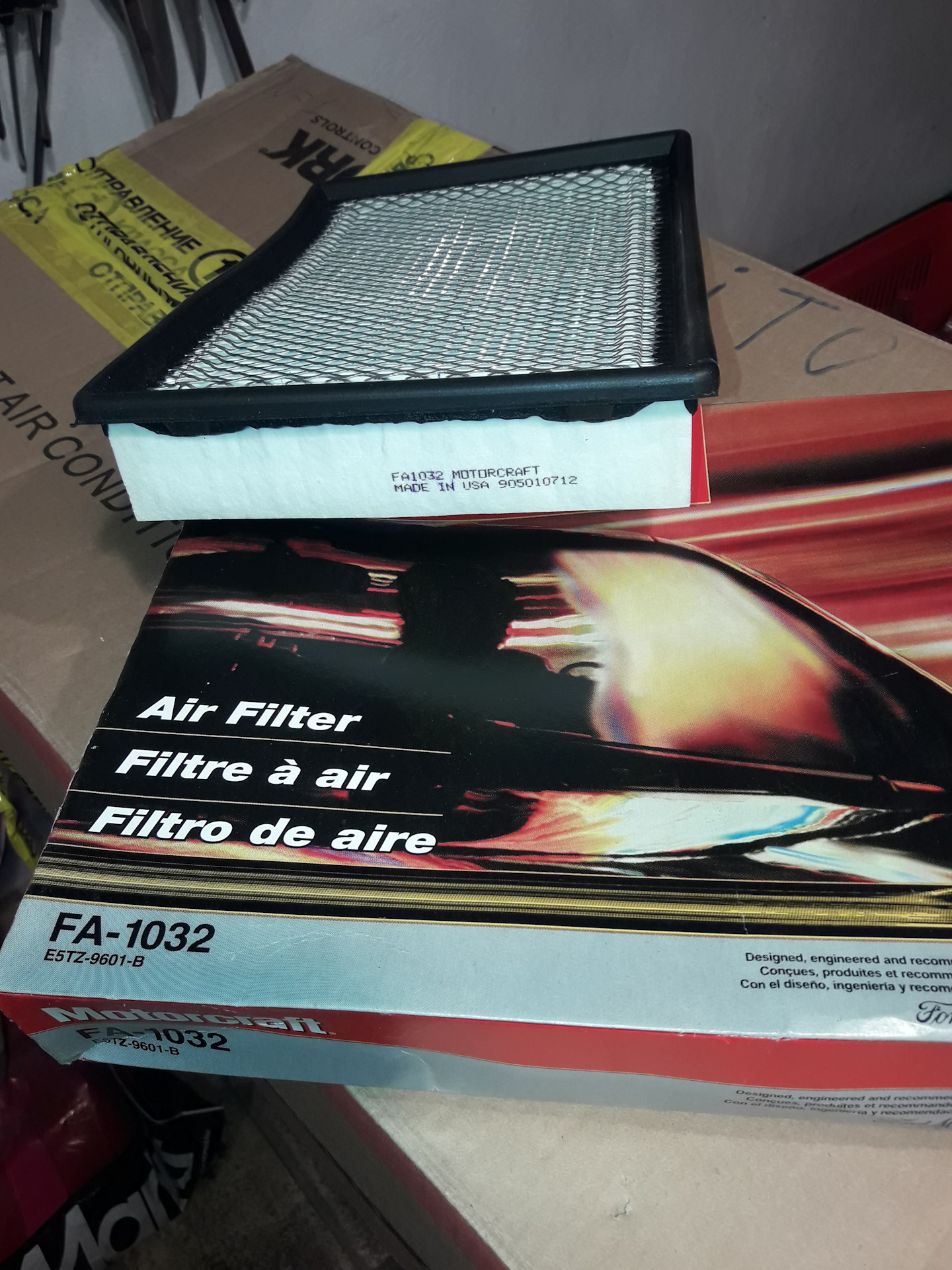 Фильтр воздушный Моторкрафт.Продажа — Ford Crown Victoria, 4,6 л., 1998 ...