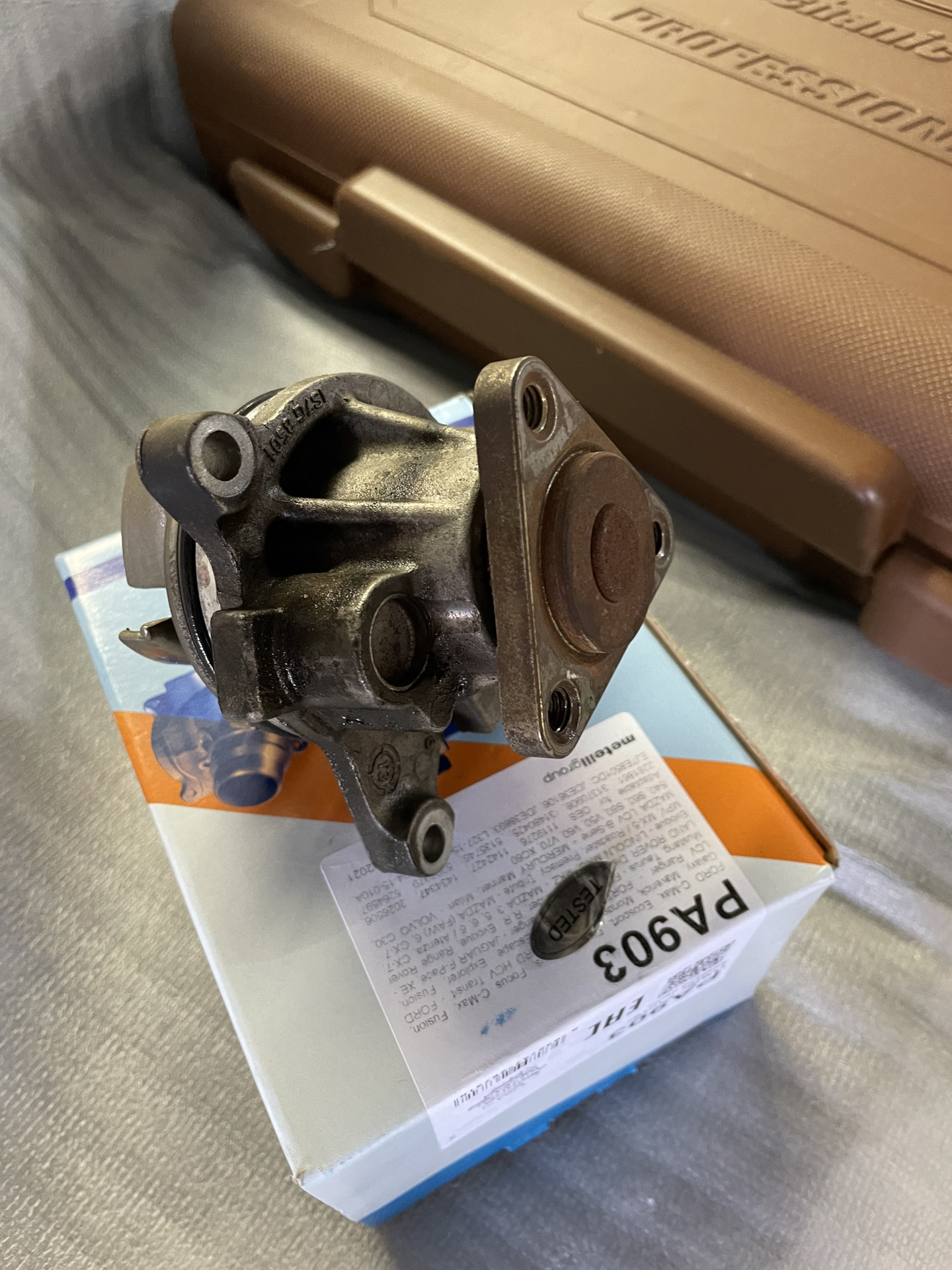 Замена помпы на XF EcoBoost 2.0 — Jaguar XF (1G), 2 л, 2013 года ...