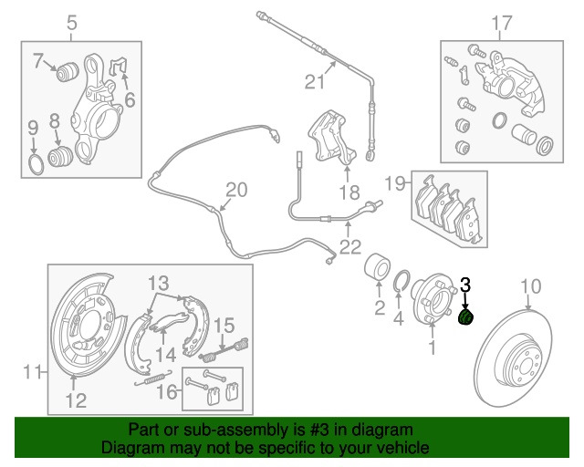 RFD500020 Шестигранная гайка Jaguar Land Rover | Запчасти на DRIVE2