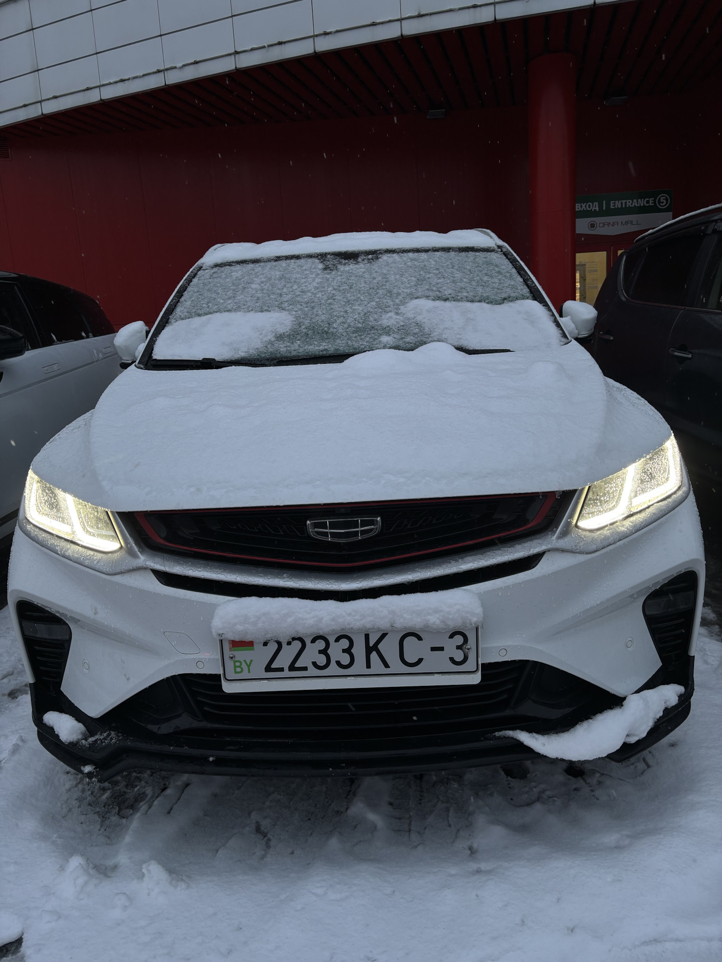 Обогрев лобового стекла — Geely Coolray (1G), 1,5 л, 2023 года ...