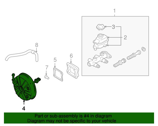 5911025010 Усилитель тормоза вакуумный KIA HYUNDAI | Запчасти на DRIVE2