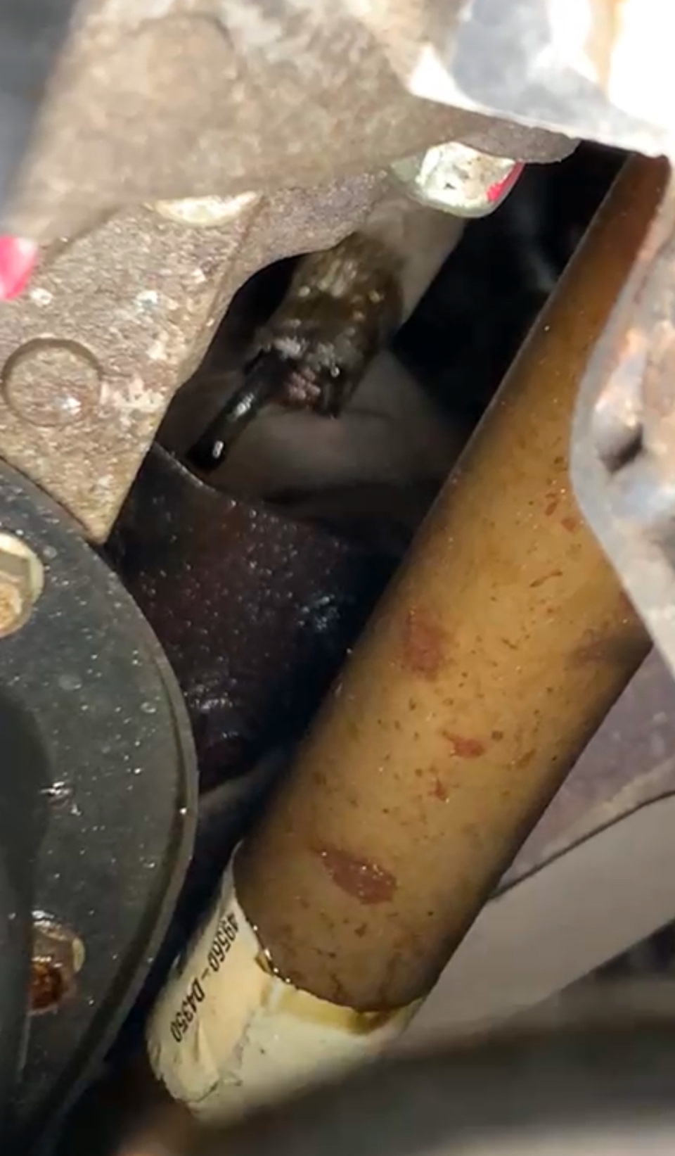 «Отводящий маслопровод» Замена трубки подачи масла на турбину — KIA ...