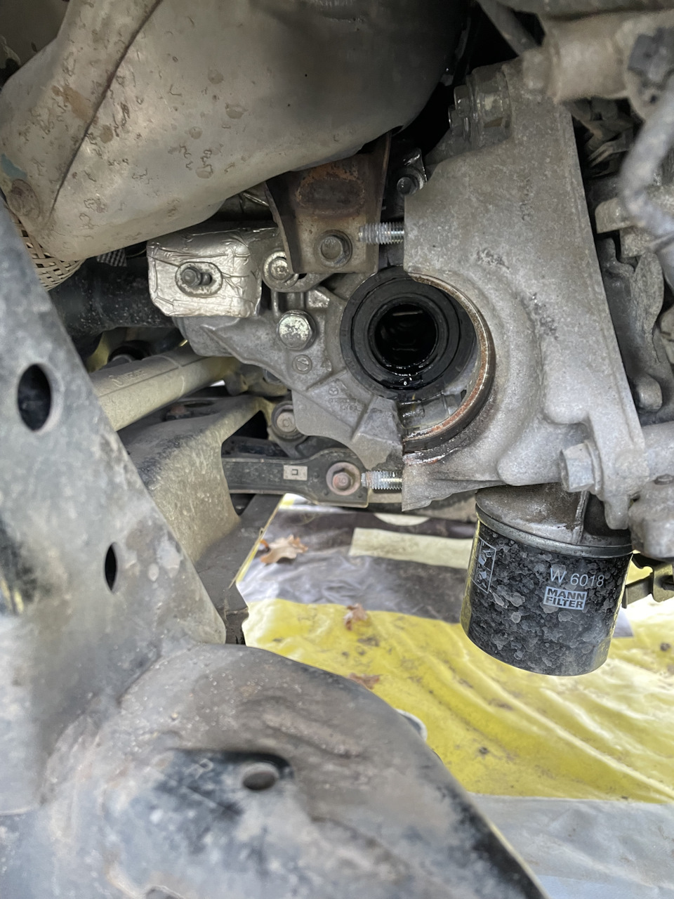 W6018 Масляный фильтр MANN FILTER | Запчасти на DRIVE2