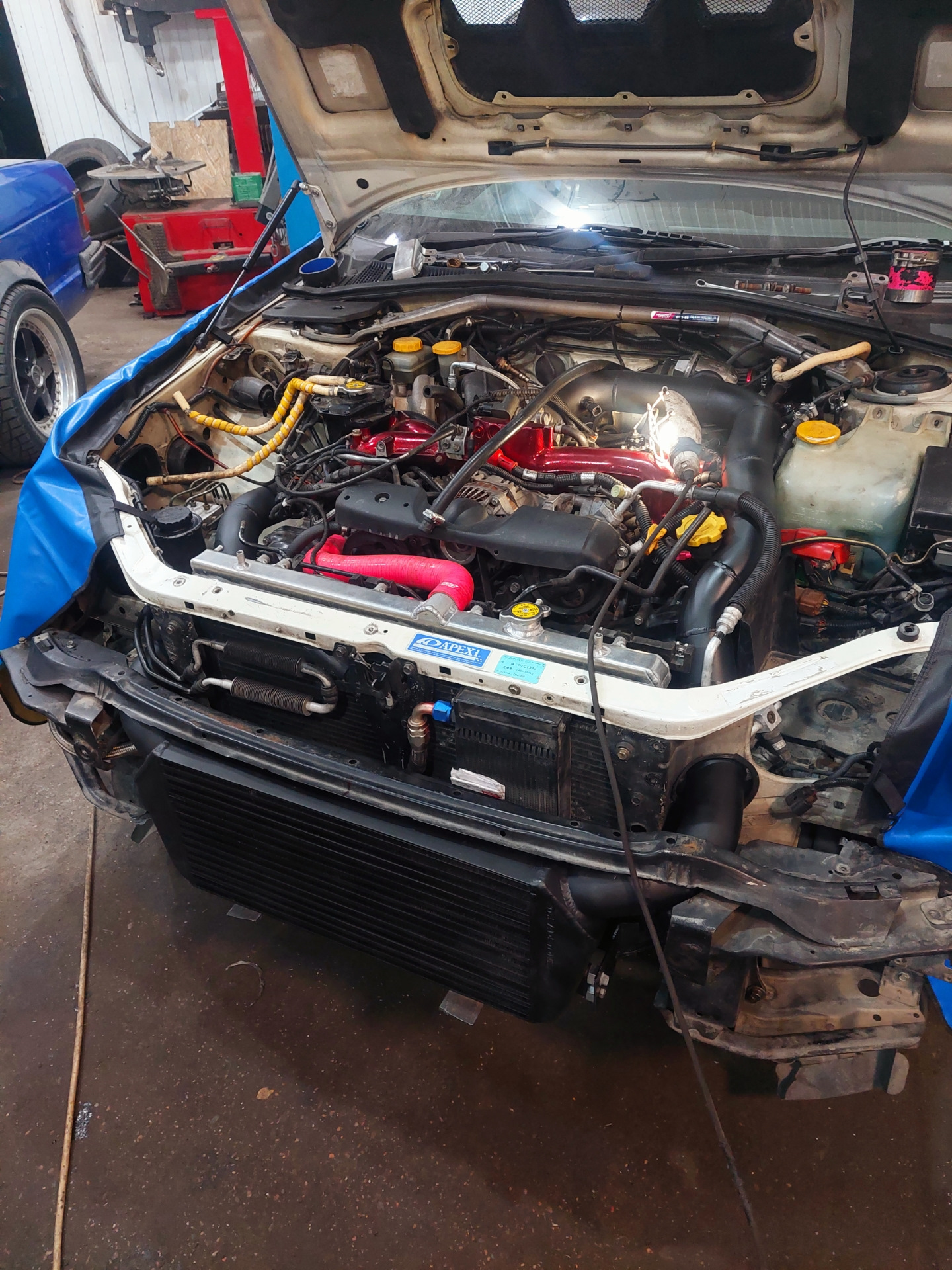 Кит Borgwarner + Treadstone на Месте 🤙 — Subaru Impreza WRX STI (GD), 2 ...