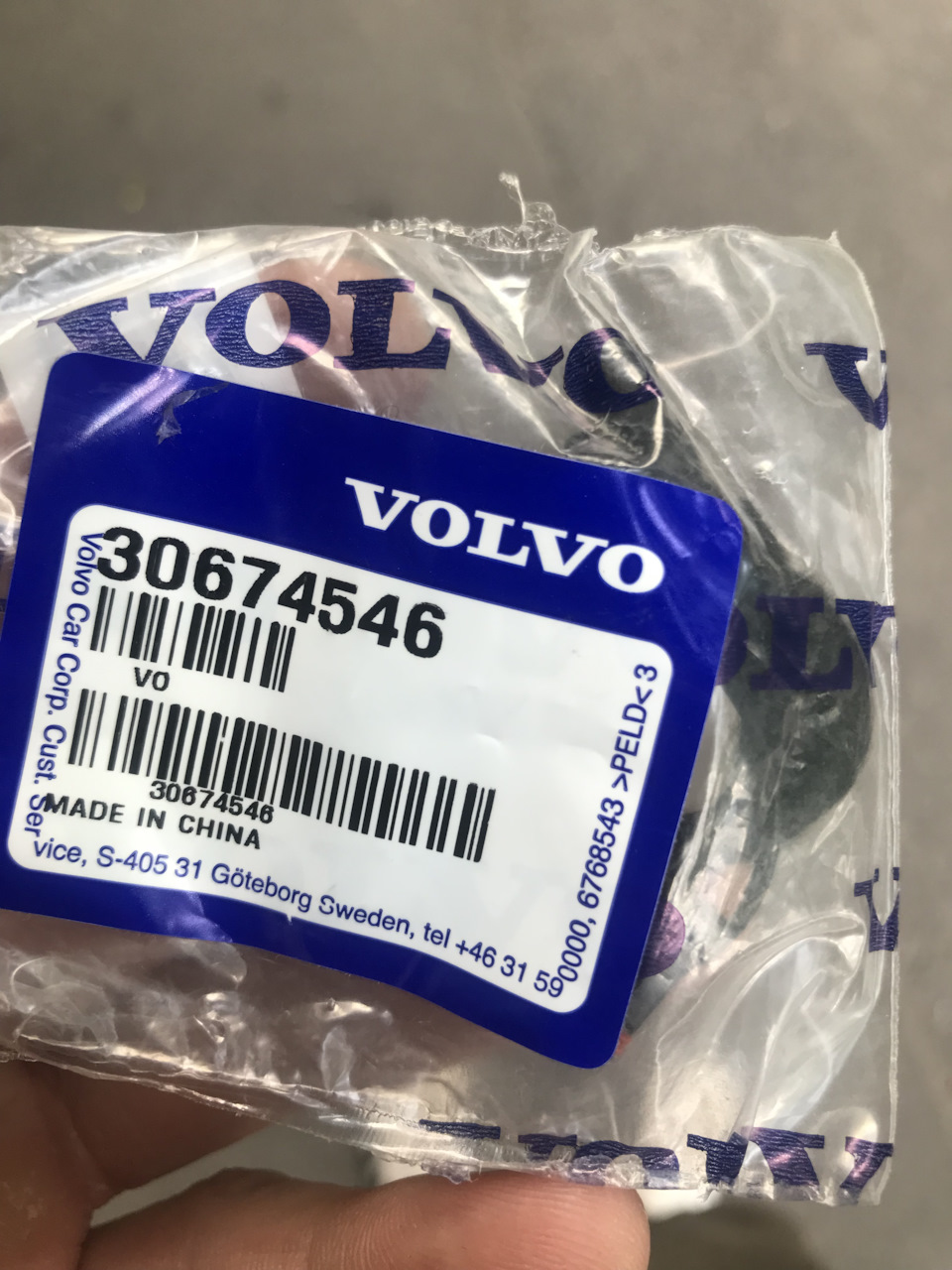 30674546 датчик Volvo | Запчасти на DRIVE2