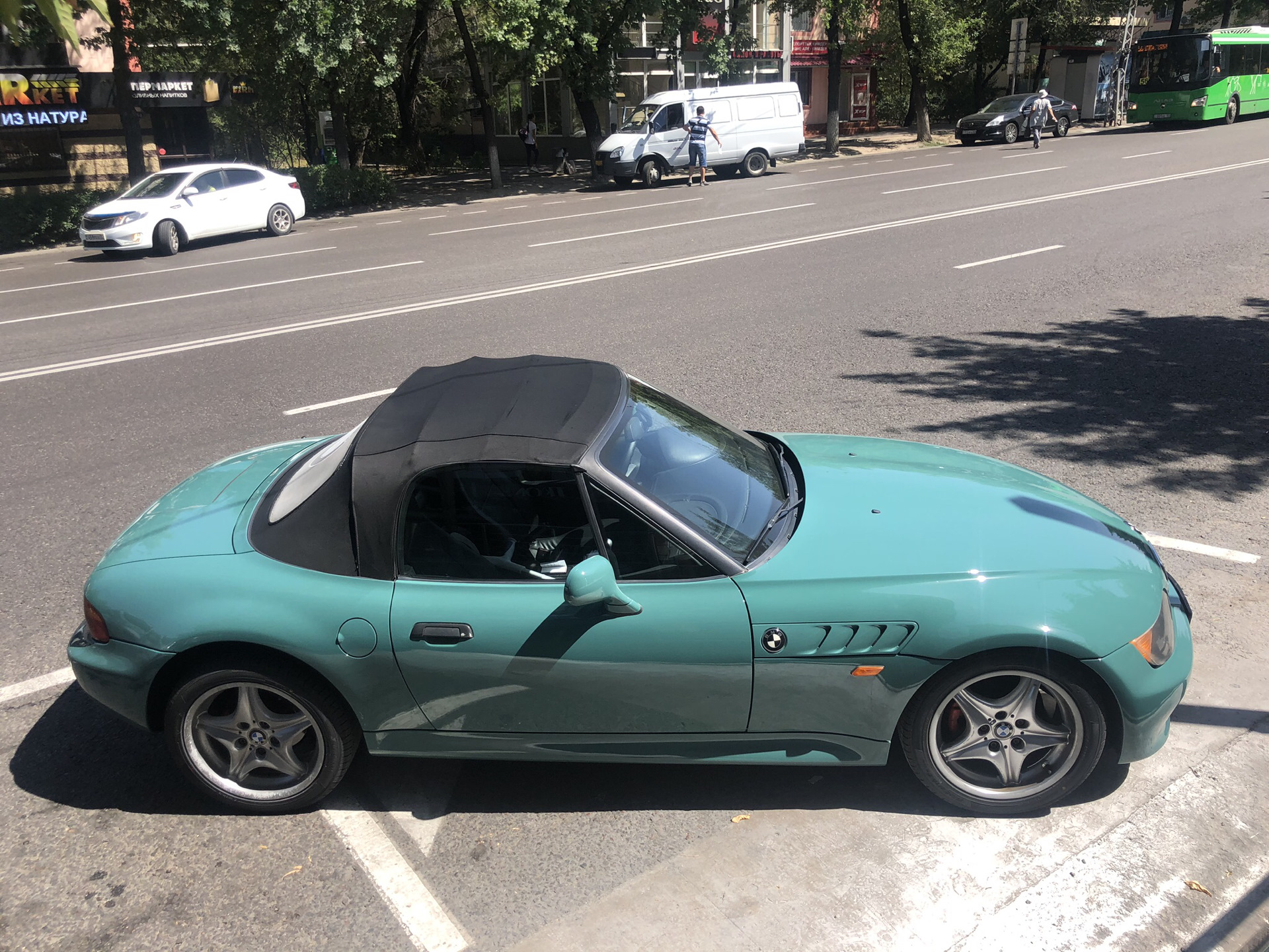 EVERGREEN color, дверные карты и резя — BMW Z3, 1,9 л, 1997 года ...