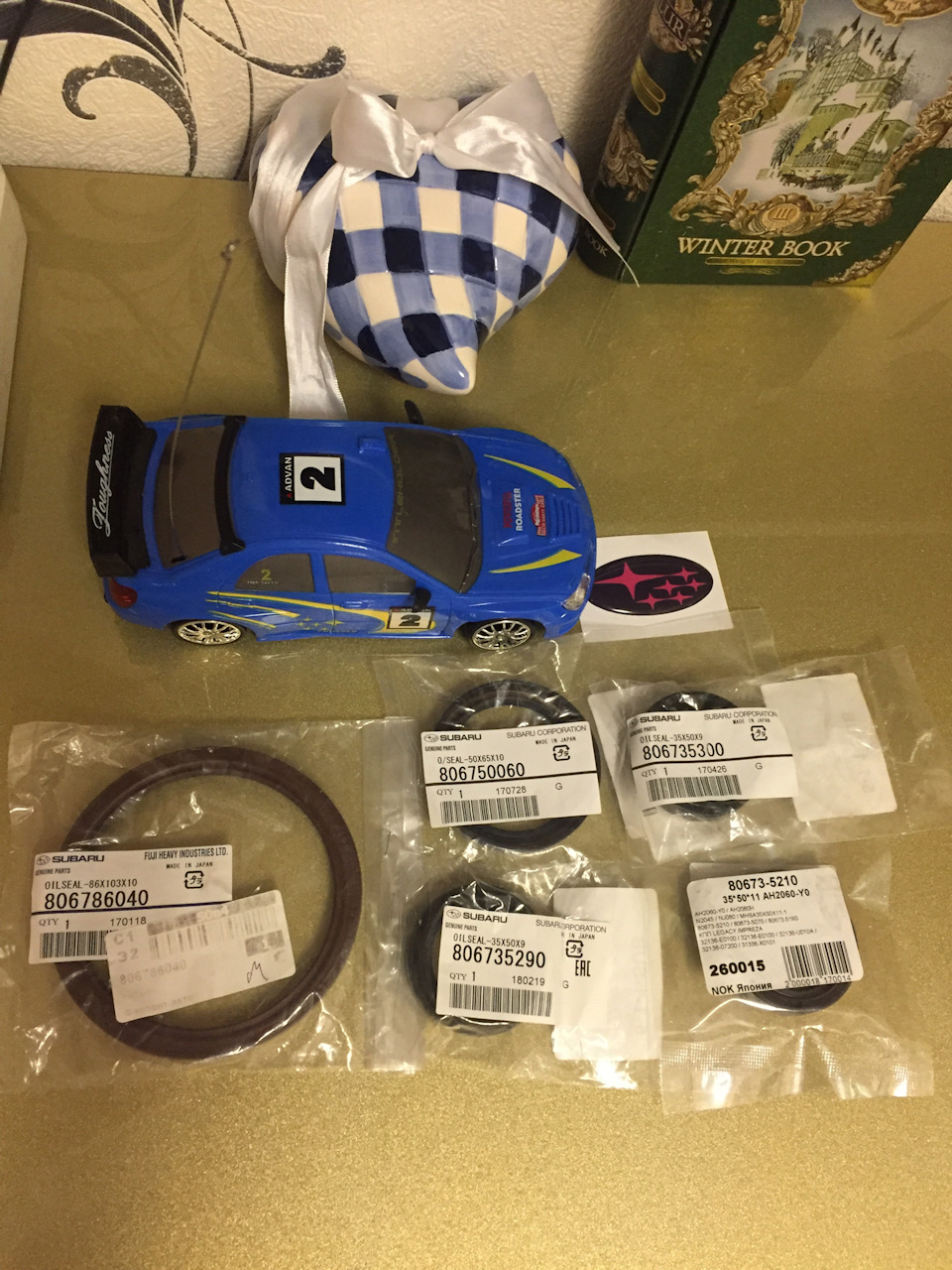 806750060 Сальник 50*65*10 TGR9 FKM SUBARU | Запчасти на DRIVE2