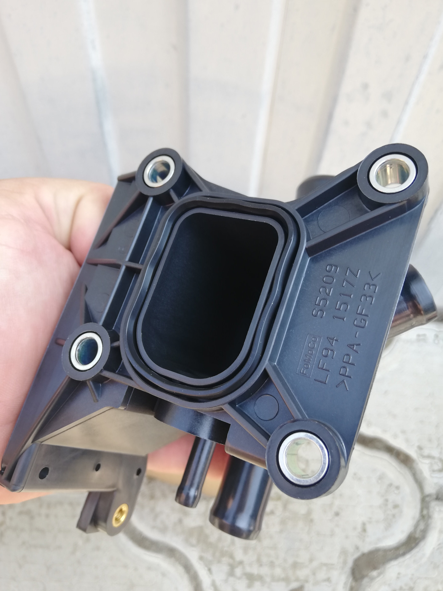 Тройник охлаждения — Mazda 6 (2G) GH, 2 л, 2008 года | запчасти | DRIVE2