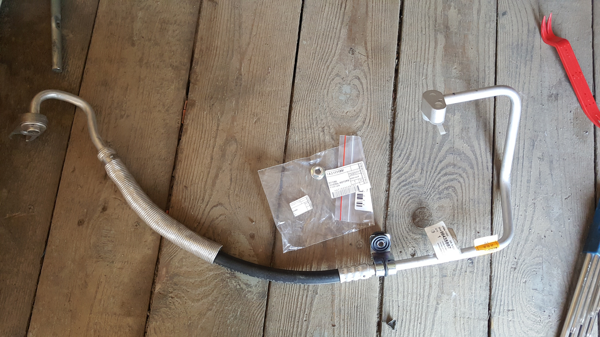 #36 Не опять, а снова. Кондей. — Chevrolet Aveo Sedan (1G), 1,4 л, 2007 ...