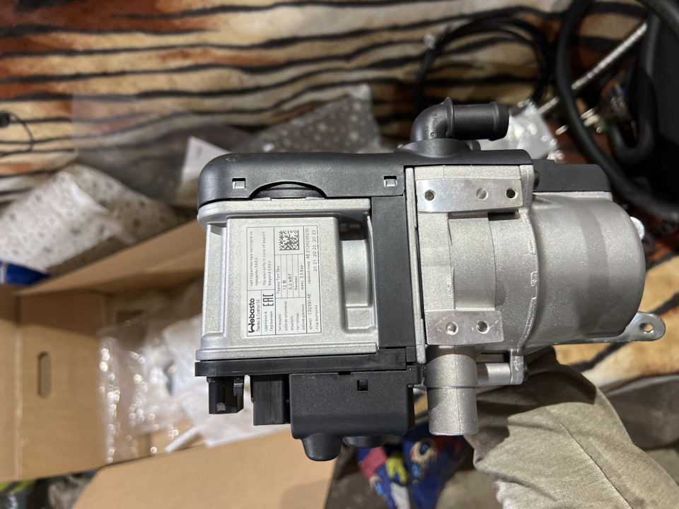 Webasto TTES + Altox WBUS-5 — Mercedes-Benz E-Class Coupe (C207), 3,5 л ...