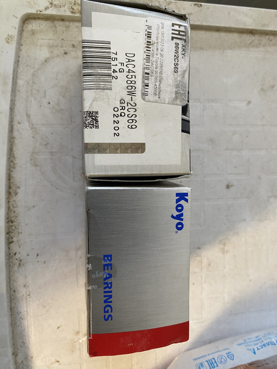 Замена передних подшипников — Toyota Highlander (XU50), 3,5 л, 2014 ...