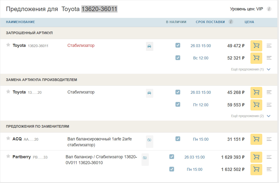 Аналоги Балансира 13620-36011 (за 1,5 милионна руб))) — Toyota Camry ...