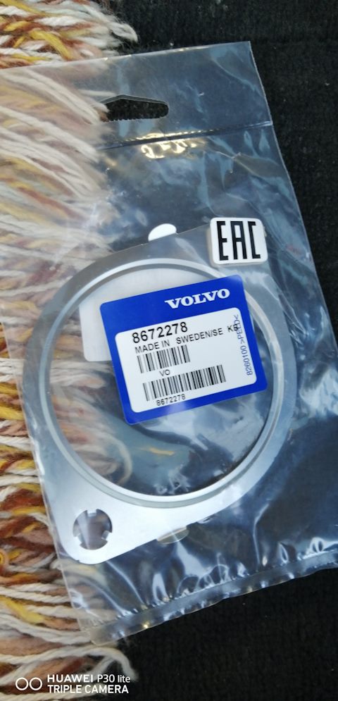 8672278 Прокладка глушителя Volvo | Запчасти на DRIVE2