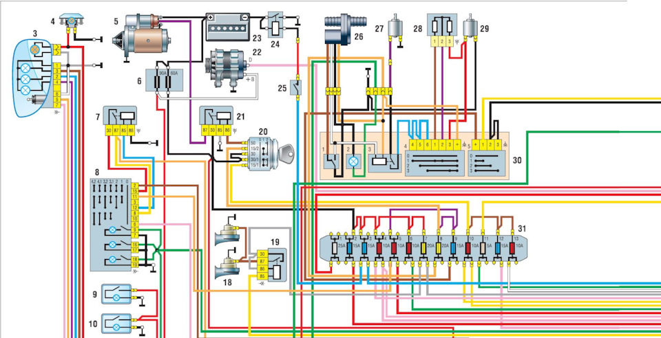 Реле защиты(отключения) стартера — ГАЗ Газель, 2,4 л, 2009 года ...