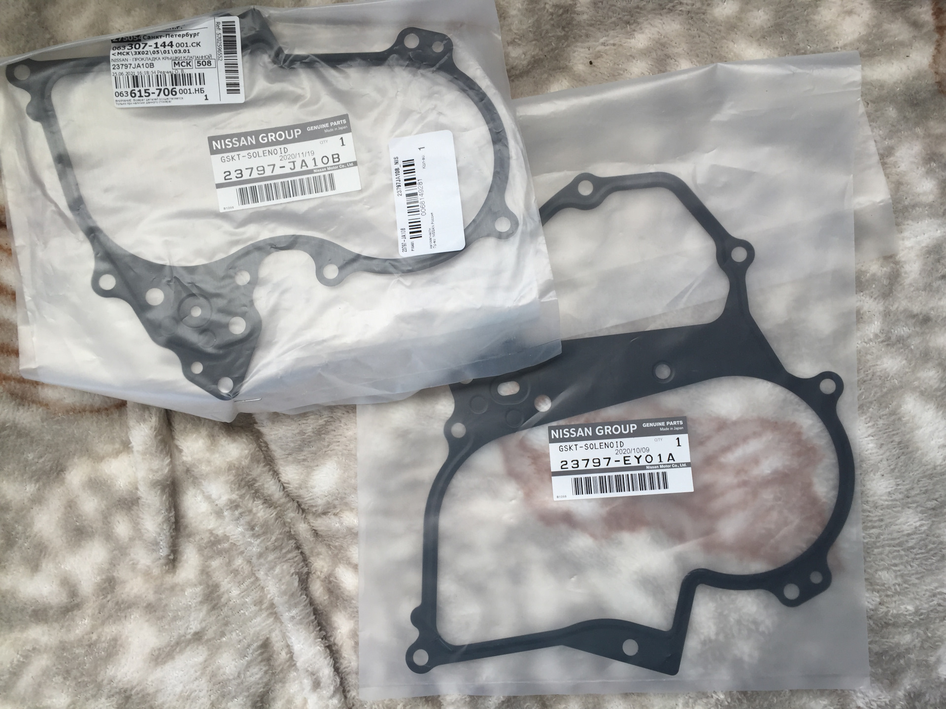 Прокладки маслоканалов+ГРМ часть 2 — Infiniti G35 Sedan (V36), 3,5 л ...