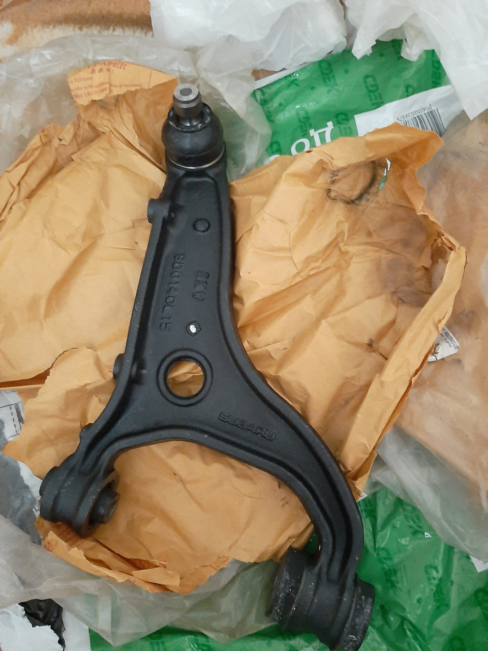 Рычаги — Subaru Forester (SH), 2 л, 2008 года | запчасти | DRIVE2