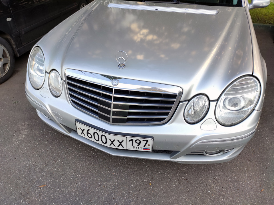 Distronic W211 опция 219 — Mercedes-Benz E-Class (W211), 2,2 л, 2007 ...