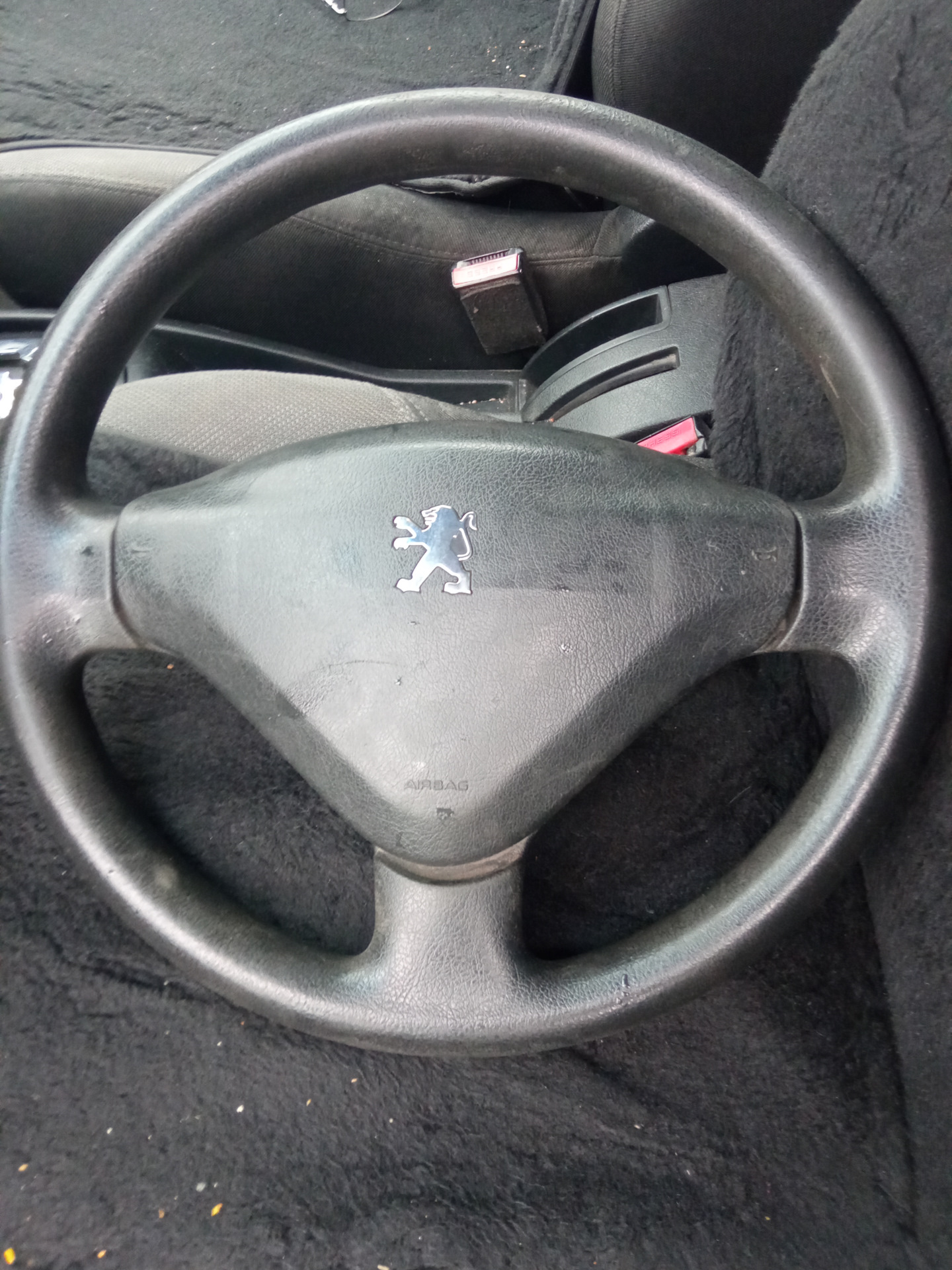 Руль от Пежо 307 — Peugeot 207, 1,6 л., 2008 года | своими руками | DRIVE2