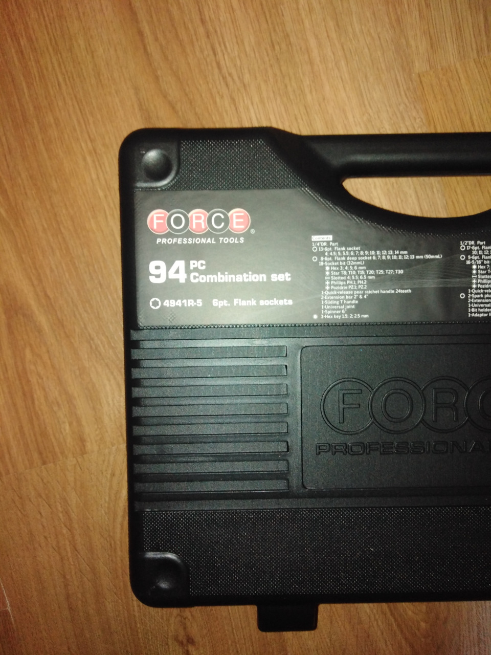 Как вам набор инструментов Force 4941R-5? — Volvo 440, 1,6 л, 1995 года | аксессуары | DRIVE2
