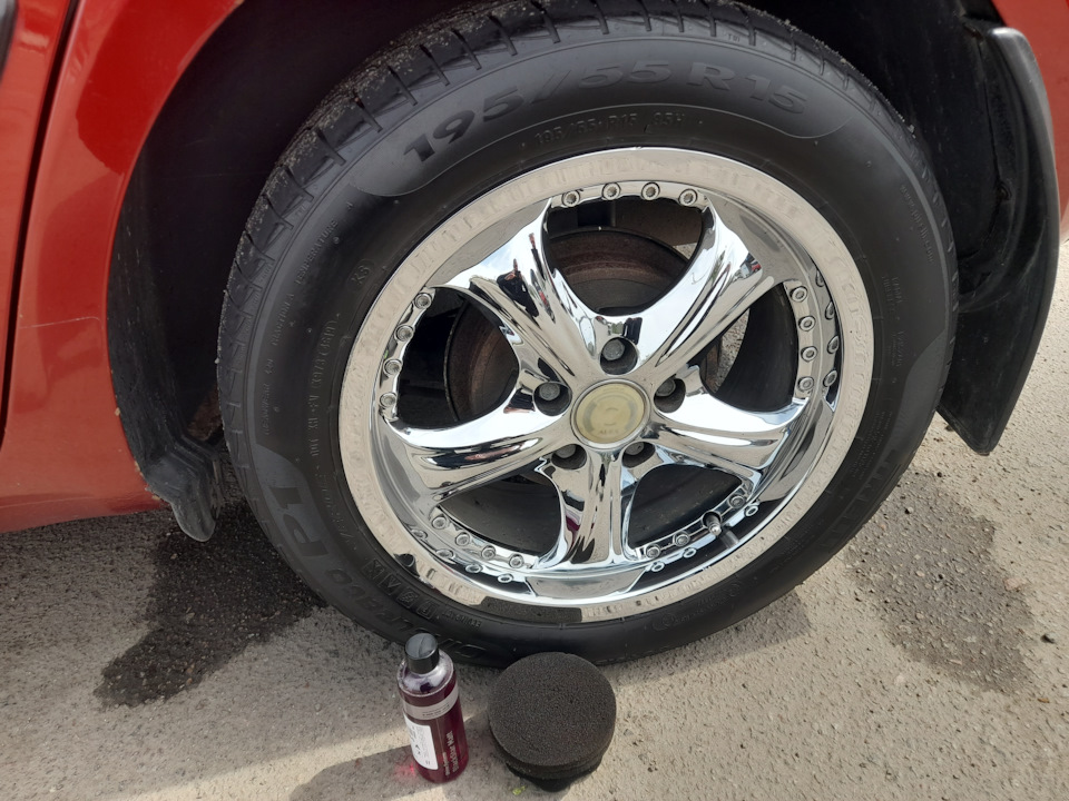 Чернитель резины Shine Systems BlackStar Matt — Skoda Fabia Mk2, 1,4 л ...