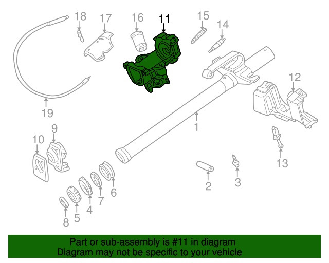32321093265 Замок вала рулевого колеса BMW | Запчасти на DRIVE2