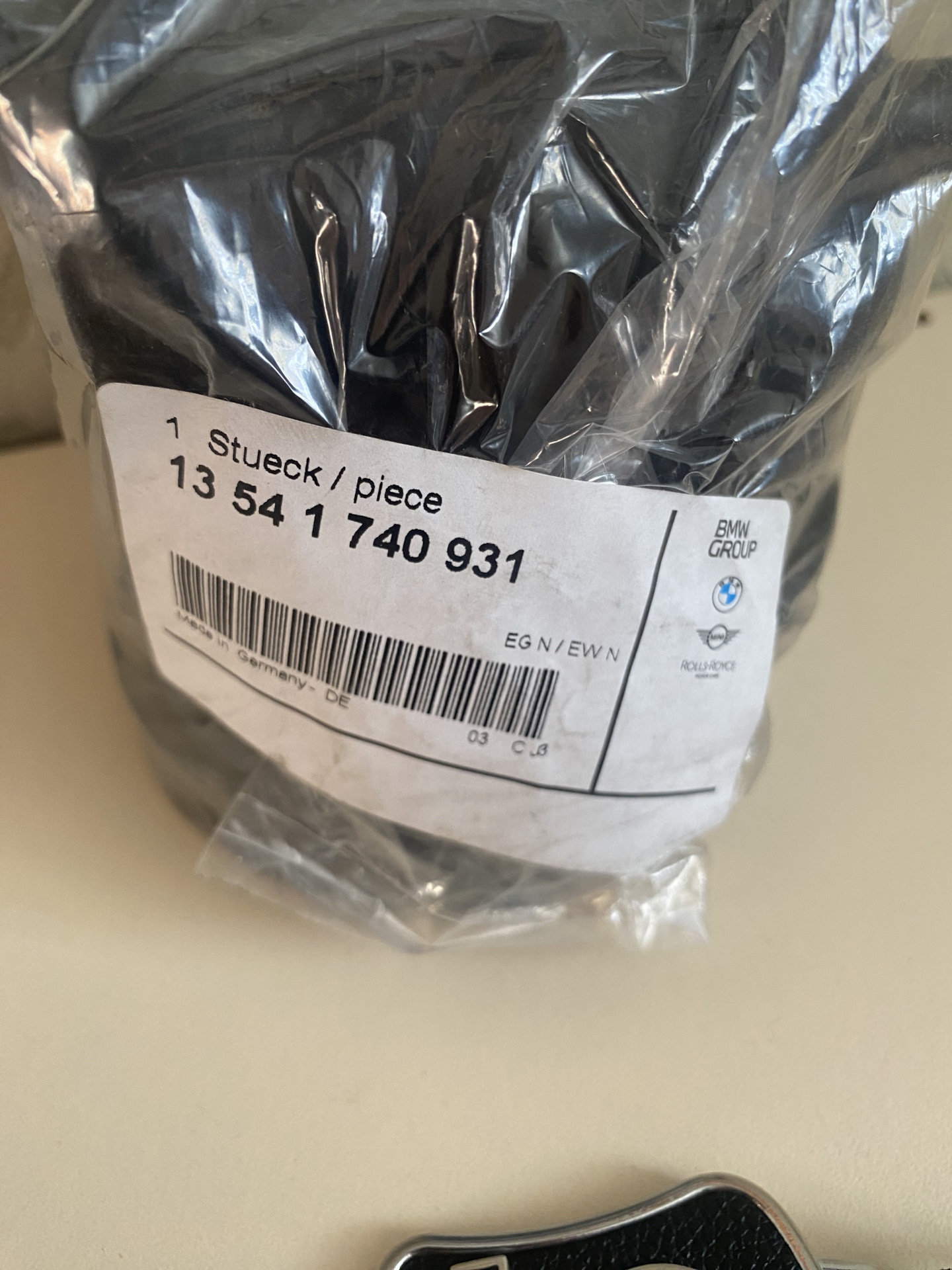 Замена гофры дроссельной заслонки. — BMW 5 series (E39), 2,8 л, 1997 ...