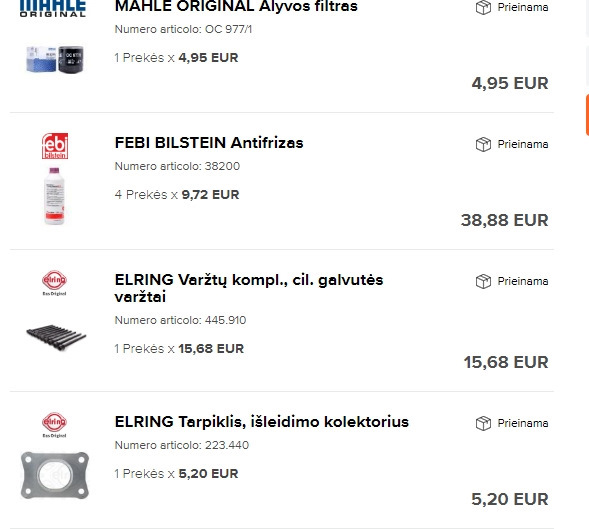 капиталка двигла на 154000к — Volkswagen Golf Mk7, 1,4 л, 2014 года ...