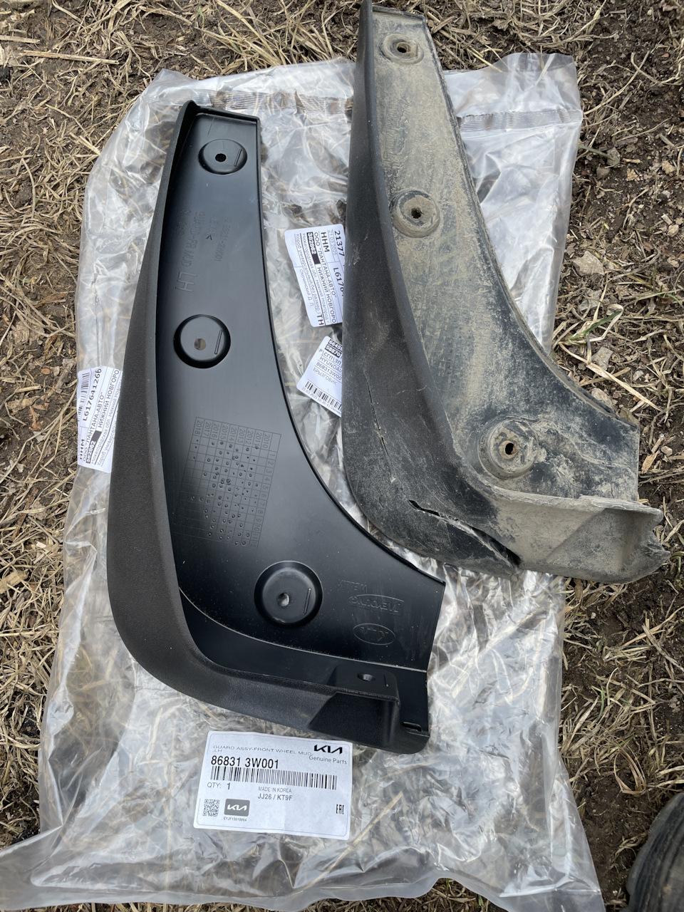 Подлатались после зимы — KIA Sportage (3G), 2 л, 2014 года | своими ...