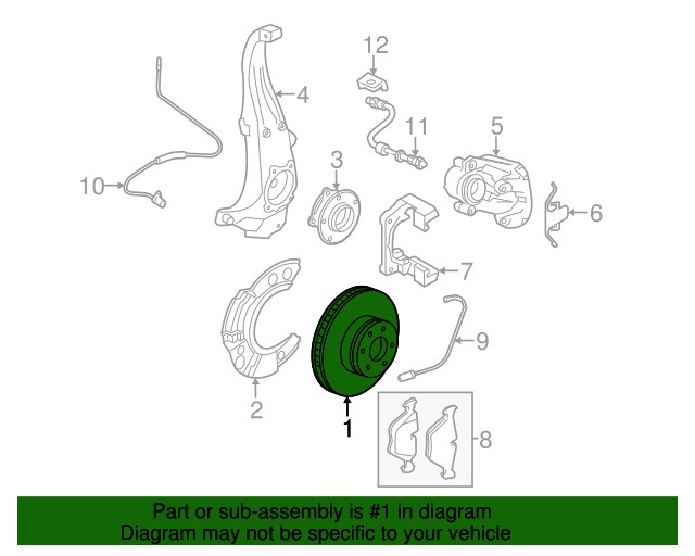 34116794429 Торм.диск облегч.констр. вентилируемый BMW | Запчасти на DRIVE2
