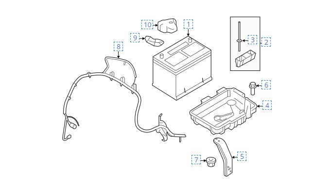 FORD EDGE (1G) — АКБ, генератор, система зарядки, поиск утечек, типовые ...