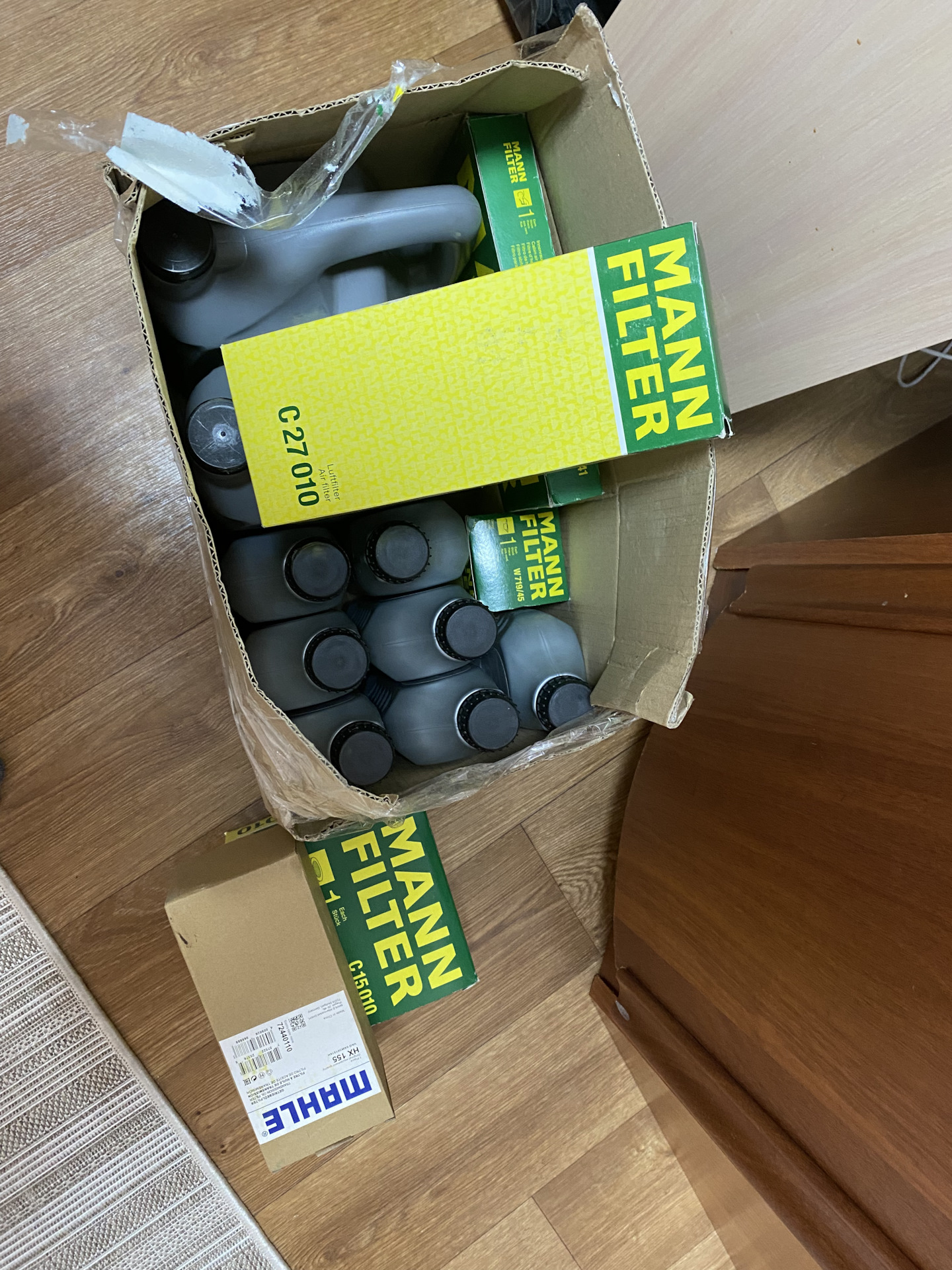 Вот и маслице подъехало — Audi A6 (C7), 2 л, 2011 года | плановое ТО ...