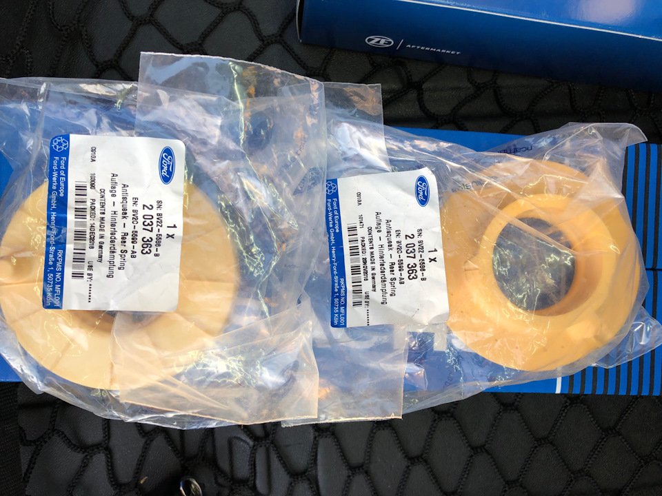 2037363 Проставка задней пружины верхняя Fie 12- [ORG] Ford | Запчасти ...