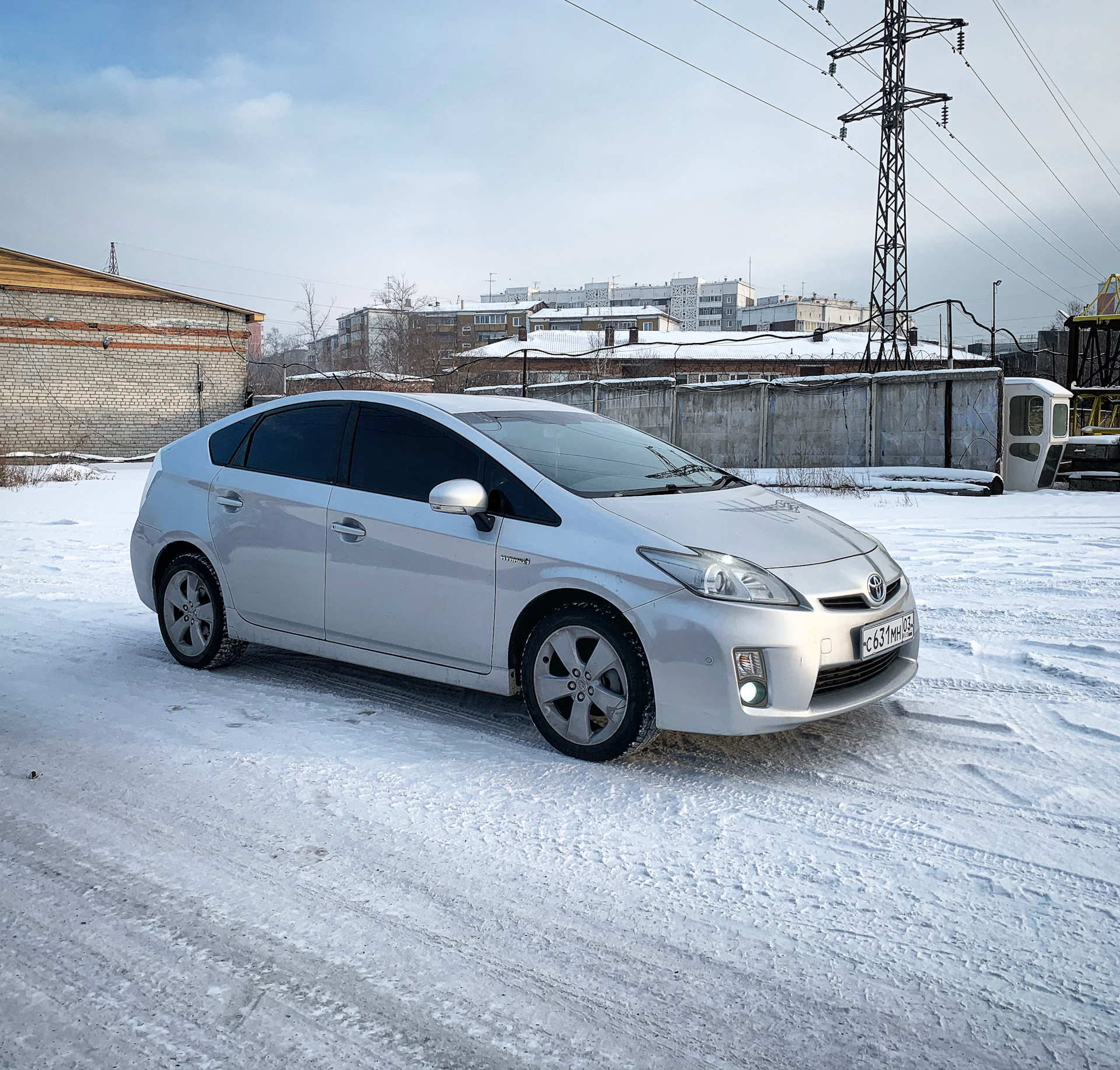 Постановка на учёт, замена госномера, и тонировка — Toyota Prius (30 ...