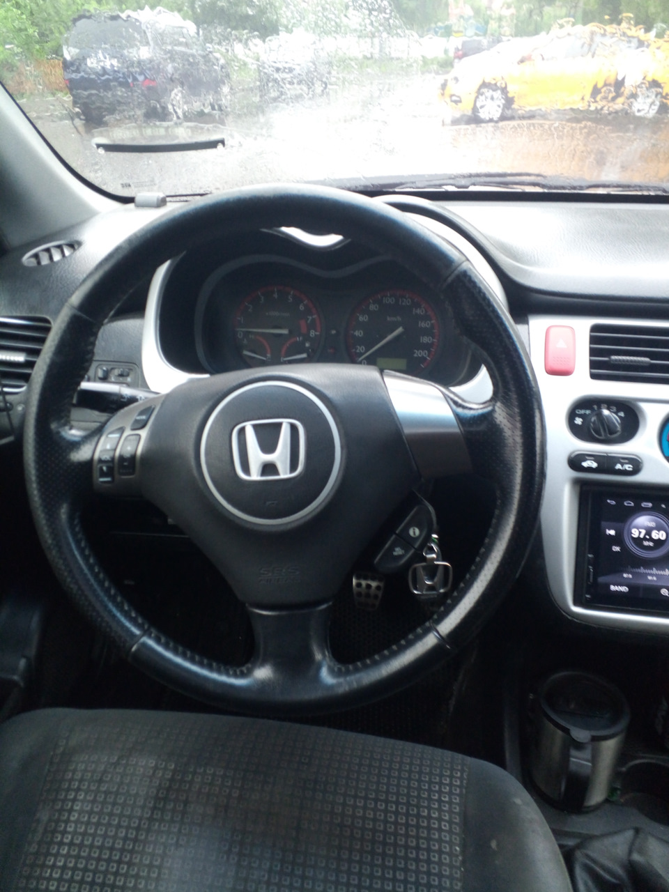 Руль от Accord — Honda HR-V (1G), 1,6 л, 2005 года | тюнинг | DRIVE2