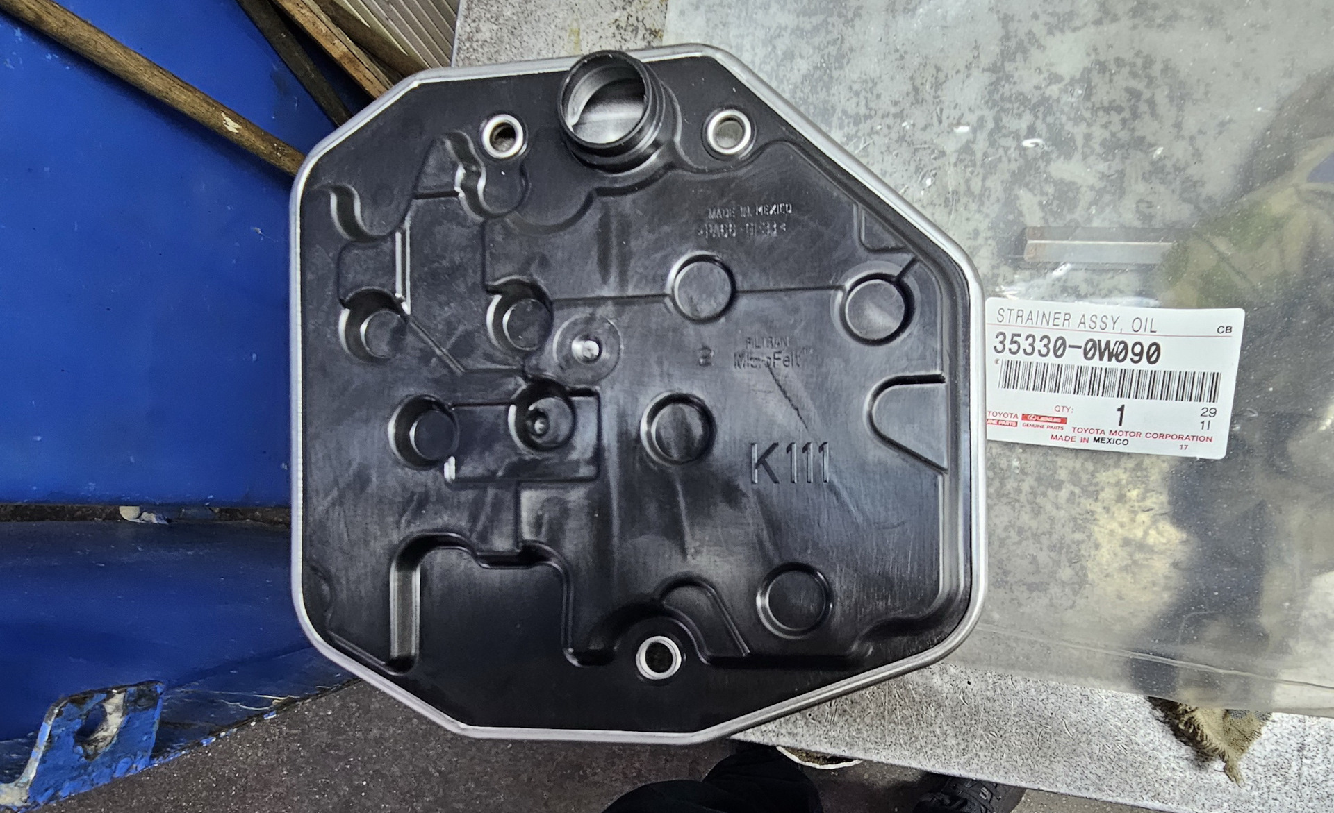 Замена масла в вариаторе CVT K111-05A — Toyota Avensis III, 2 л, 2010 ...