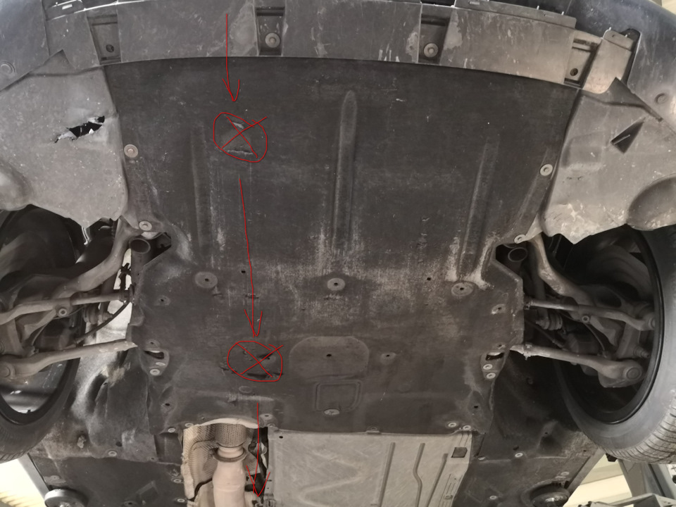 Установка металлических защит двигателя и АКПП — BMW 4 series Gran ...